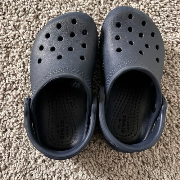 CROCS | Shoes | Crocs Kids Classic Clog Navy | Poshmark